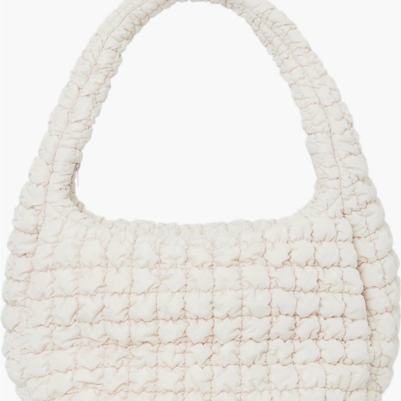 COS | Bags | Cos Oversize Quilted Crossbody Bag Beige Dusty Light New ...